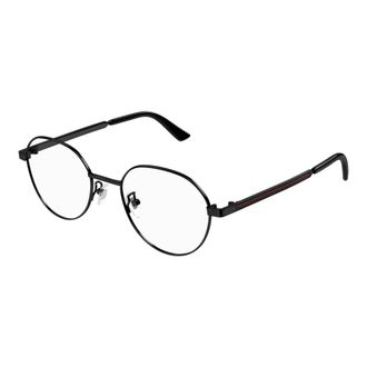 Gucci Runde optische Fassung - - Accessories - Herren - Schwarzk - 52 MM