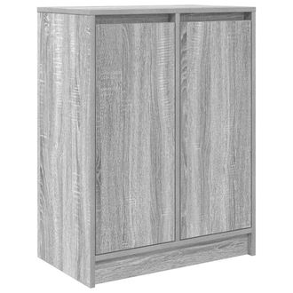 vidaXL Credenza Grigio Sonoma 57x34x76 Cm In Legno Multistrato - Vidaxl