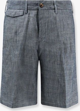 Nugnes Modern Fit cotton bermuda shorts - NUGNES 1920 - gender_Man