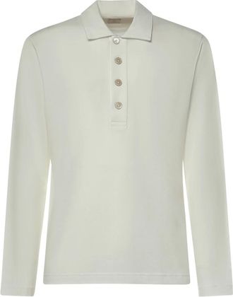 Eleventy Homme, Tops, Beige, Taille: M Polo en coton