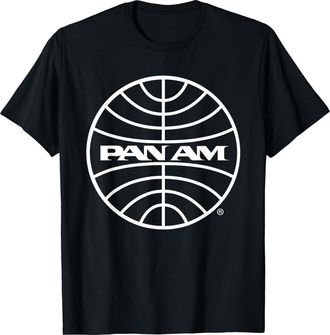 Pan Am Classic White Logo T-Shirt