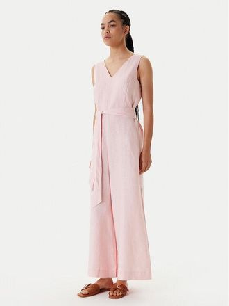 Benetton United Colors Of Benetton Jumpsuit 4AGHDT00E Rosa Wide Leg
