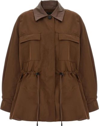 Max Mara Atelier Platani Jacke - - Jackets - Damen - Braun - S