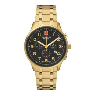 Swiss Alpine Military Swiss Alpine Military Herren Armbanduhr 43 mm Armband Edelstahl 7084.9117 - - Accessories - Herren - Gelb - ONE SIZE