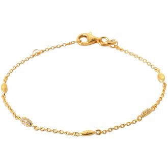 Brillaxis Bracelet plaqu&eacute; or