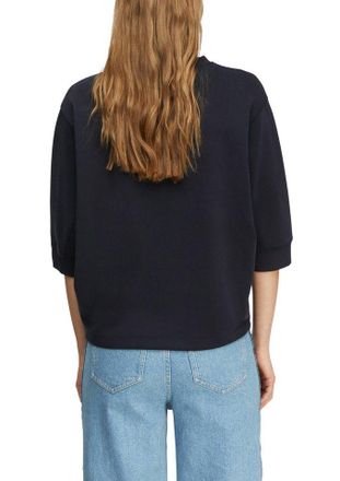 Comma Sweater mit Rundhals und Halbarm