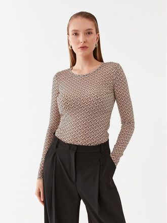 Pinko Pinko Bluse Berlino 100639 A13G Beige Slim Fit