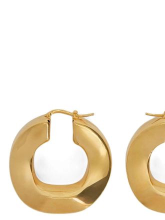 Jil Sander Womens Gold Copper Earrings