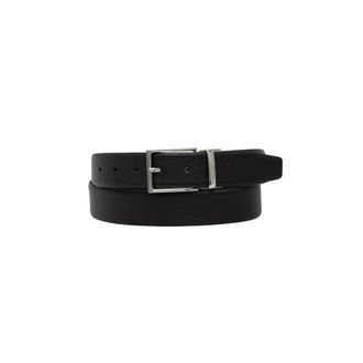 Emporio Armani Wendeg&uuml;rtel aus Saffiano-Leder - - Accessories - Herren - Schwarzk - ONE SIZE