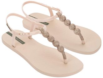Ipanema Class Easy On Glow Fem Damen-Flip-Flops, Beige Glitter Gr&uuml;n, 35/36 EU