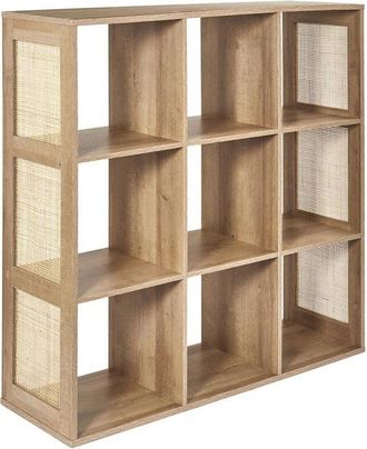 The Home Deco Factory The Home Deco Factory - Meuble de rangement modulable 9 cases Bali