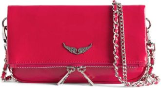 Zadig&Voltaire Femme, Sacs, Rose, Taille: ONE Size Rock Nano Vintage Patent