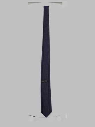 Giorgio Armani Silk Jacquard Tie - Blue