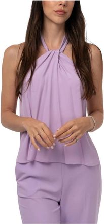 Patrizia Pepe Femme, Tops, Violet, Taille: 38 FR Top lilla