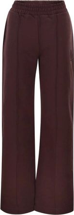 Dondup Femme, Pantalons, Rouge, Taille: 40 FR Wide Leg Pantalons