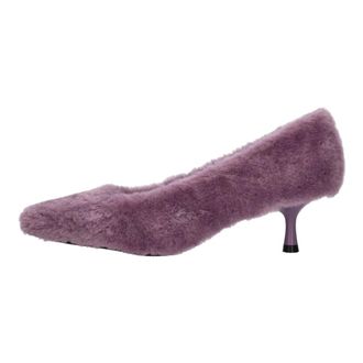 Bibi Lou Femme, Chaussures, Violet, Taille: 41 EU Escarpins en fausse fourrure