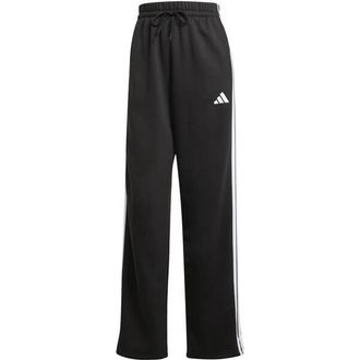 adidas Damen Hose Essentials 3-Streifen Open-Hem French Terry