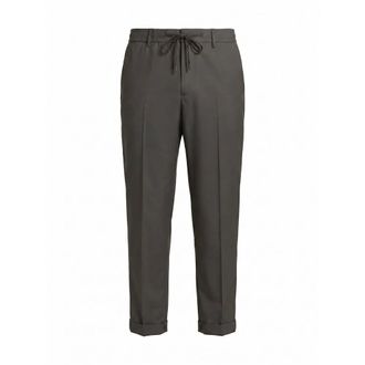PESERICO Homme, Pantalons, Gris, Taille: S Pantalon Capri