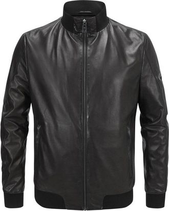 Milestone Lederjacke MSValentin ungef&uuml;tterter Blouson aus feinem Lammleder