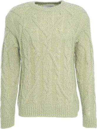 Closed Homme, Pulls, Vert, Taille: M Pull à Torsades Classique Vert