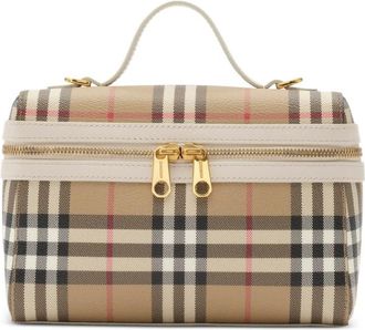 Burberry Check Vanity Bag