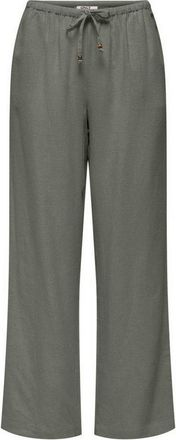 Only Schlupfhose ONLBRUXELLES MW LIN BL TIE PANT PNT NOOS Sommerhose mit Leinen