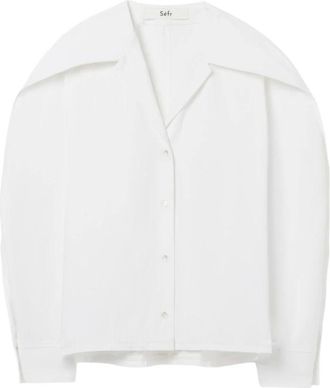 Séfr Damen, Blusen & Hemden, Weiß, SGröße