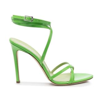 PARIS TEXAS Gr&uuml;ne Schn&uuml;r-High-Heel-Sandale - - Shoes - Damen - Gr&uuml;n - 36 EU