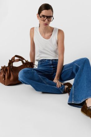 Gerard Darel Jean large &agrave; tresses - ALEA - Jeans