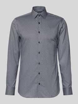Eterna Slim Fit Businesshemd mit Kentkragen