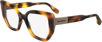 Karl Lagerfeld Femme, Accessoires, Brun, Taille: 53 MM Kl6174 Optical Frame