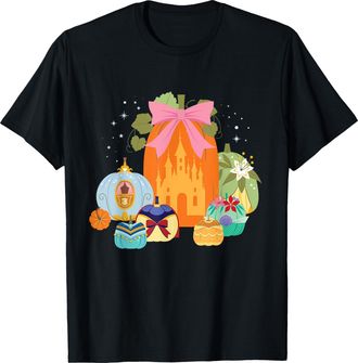 Disney Princess Pumpkins Fall Princesses and Pumpkin Castle T-Shirt