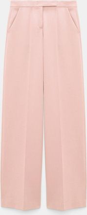 Dorothee Schumacher Hose mit weitem Bein und Biese