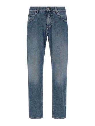 Dolce & Gabbana Jean Droit - Bleu