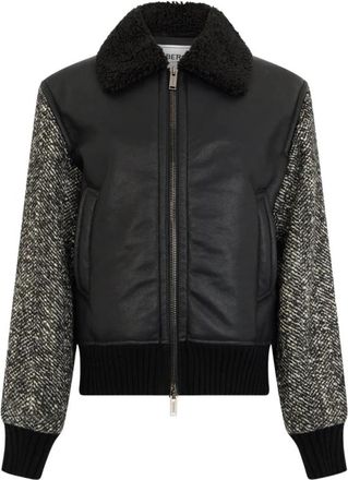 Iceberg Jacke aus Eco-Montone mit Logo-Detail - - Jackets - Damen - Schwarzk - S