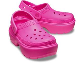 Crocs Sabots Stomp Unisexes, Pink (Crush), 11 UK