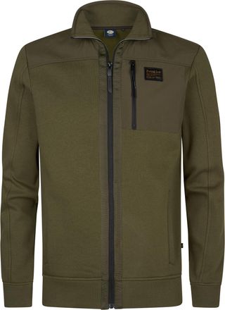 Petrol Industries Sportliches Sweatshirt Platteville Gr&uuml;n XL
