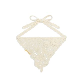 Ganni Floral Crochet Headband