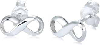 Elli Ohrringe Damen Infinity Symbol in 925 Sterling Silber