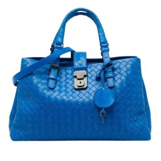 Bottega Veneta Pre-owned Small Roma Satchel - - Pre-owned - Damen - Blau - ONE SIZE