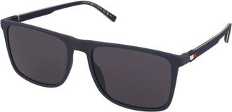 Tommy Hilfiger unisex, Accessoires, Bleu, Taille: 56 MM Lunettes de soleil