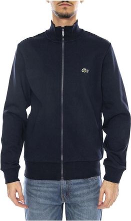 Lacoste Homme, Sweatshirts et sweats &agrave; capuche, Bleu, Taille: 2XL SweaT-shirt zipp&eacute;