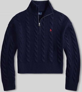 Polo Ralph Lauren Regular Fit Troyer aus Woll-Mix
