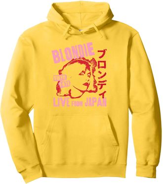 Blondie Live from Japan Flyer Vintage Band Pullover Hoodie