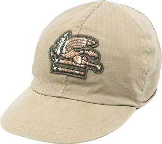 Etro unisex, Accessoires, Beige, Taille: M Casquette Brod&eacute;e Pegaso