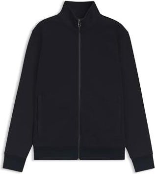 BOSS Hommes H-Shepherd 100 Sweat zipp&eacute; en piqu&eacute; de Coton Stretch merceris&eacute;