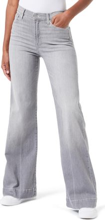 7 For All Mankind Womens MODERN Dojo Phantom Jeans, Grey, 44