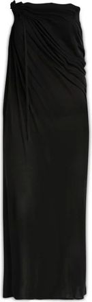 ADĀMO Andrea Adamo Femme, Jupes, Noir, Taille: 38 FR Maxi Jupe