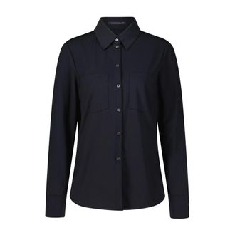 Luisa Cerano Elastische Hemdbluse - - Blouses & Shirts - Damen - Schwarzk - M