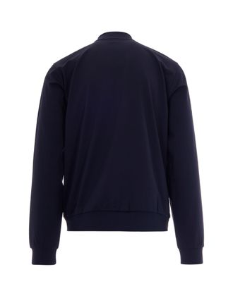 Emporio Armani Mens Sweatshirt Technical Fabric Blue Polyamide Sweatshirts Sweater